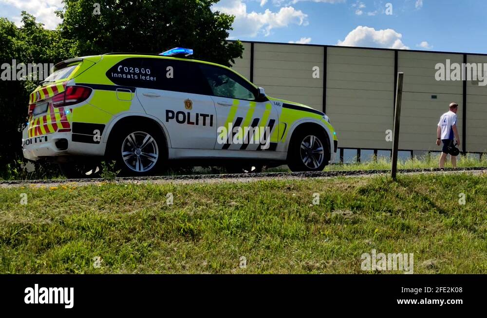 Norwegian police car Stock Videos & Footage - HD and 4K Video Clips - Alamy