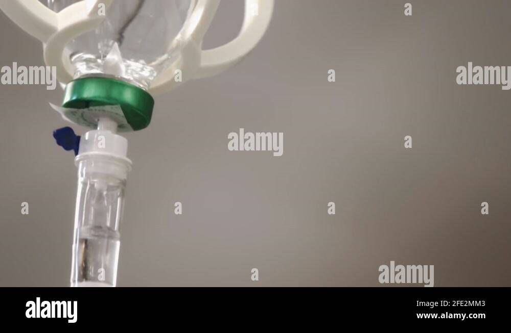 Drip system. The introduction of the drug into the circulatory system ...