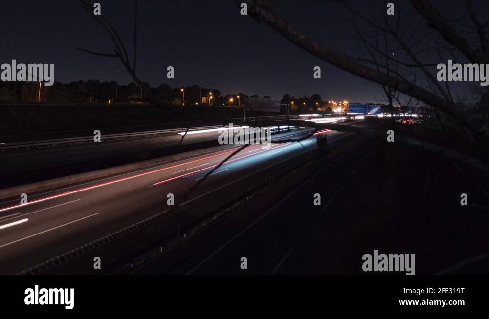 Light trails motorway Stock Videos & Footage - HD and 4K Video Clips ...