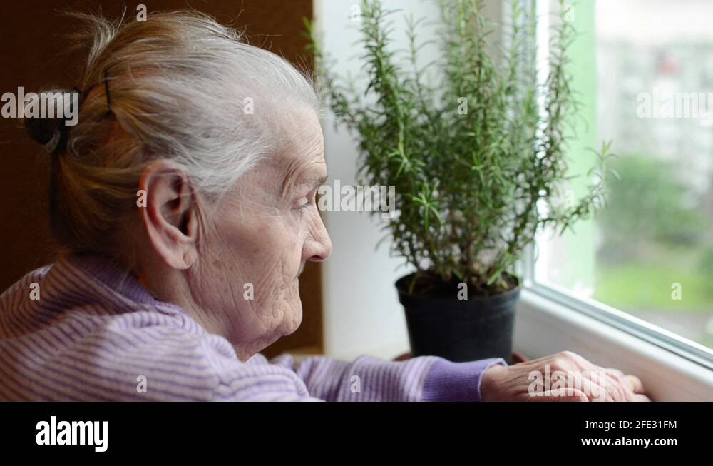 Elderly look out window Stock Videos & Footage - HD and 4K Video Clips ...