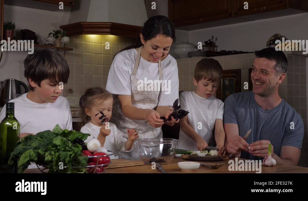 Making food with group of kids Stock Videos & Footage - HD and 4K Video ...