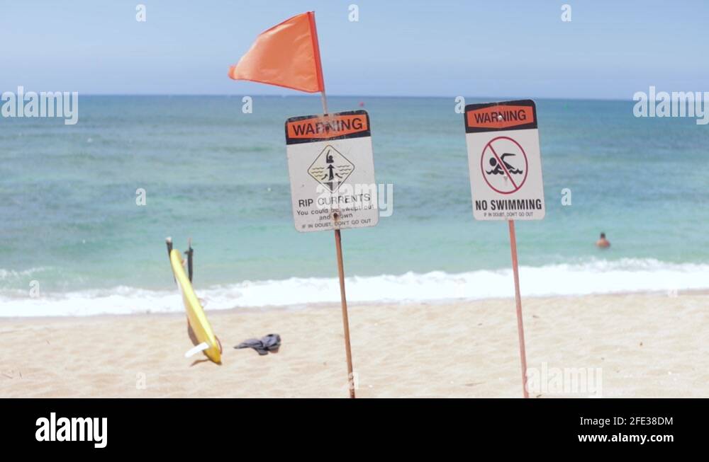 Water safety flag Stock Videos & Footage - HD and 4K Video Clips - Alamy