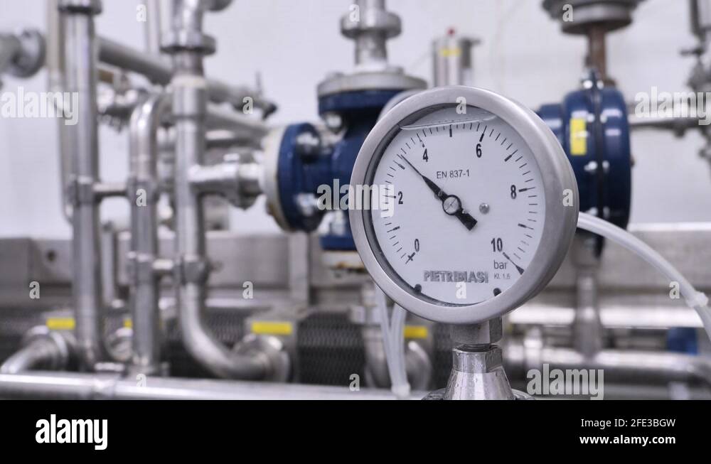 Industrial pressure measuring system, hydraulics, gauge, meter ...