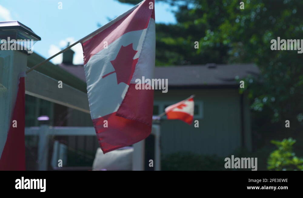 Canadian flag blowing wind Stock Videos & Footage - HD and 4K Video ...