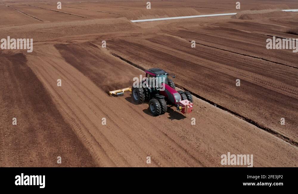 Peat harvesting tractor Stock Videos & Footage - HD and 4K Video Clips ...