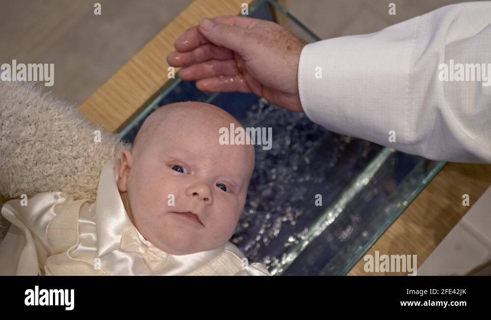 Baptism church baby water Stock Videos & Footage - HD and 4K Video ...