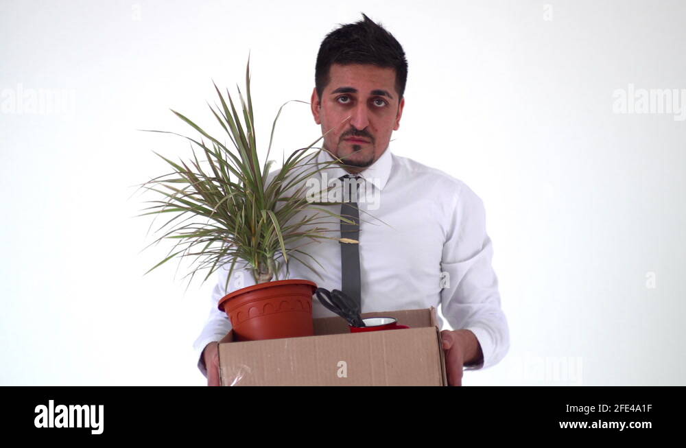 Fired employee box Stock Videos & Footage - HD and 4K Video Clips - Alamy