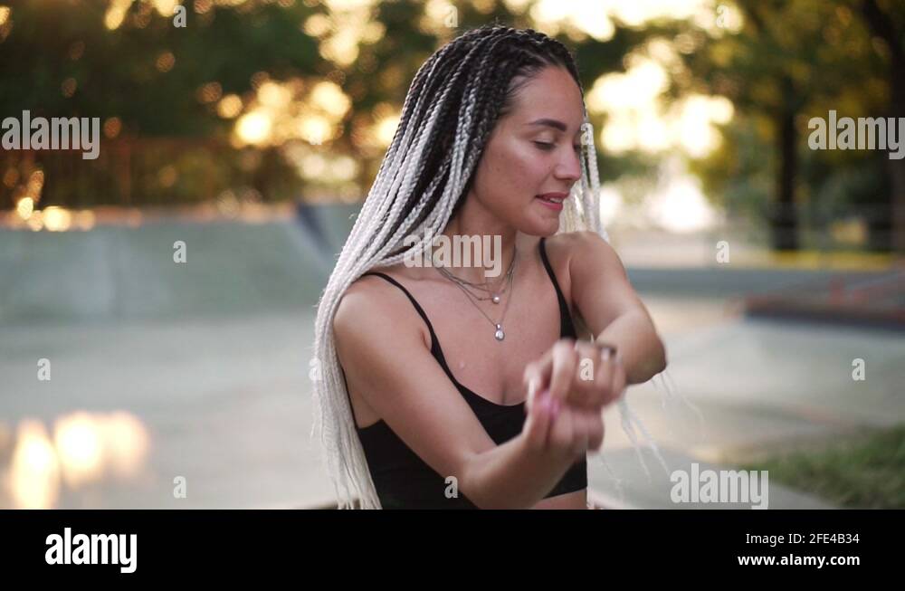 Young black woman dreadlocks dancing Stock Videos & Footage - HD and 4K ...