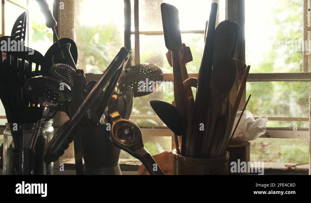Wooden kitchen utensils Stock Videos & Footage - HD and 4K Video Clips ...