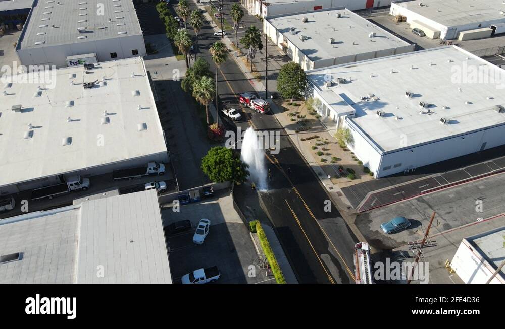 Fire Hydrant Explosion on Street Stock Video Footage - Alamy