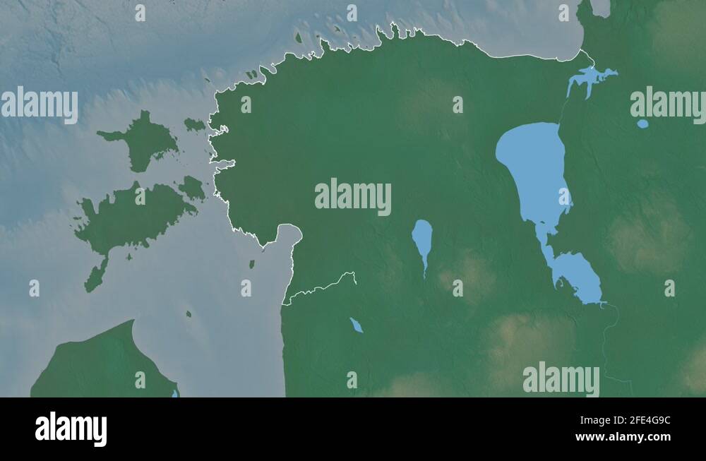 Estonia relief map Stock Videos & Footage - HD and 4K Video Clips - Alamy
