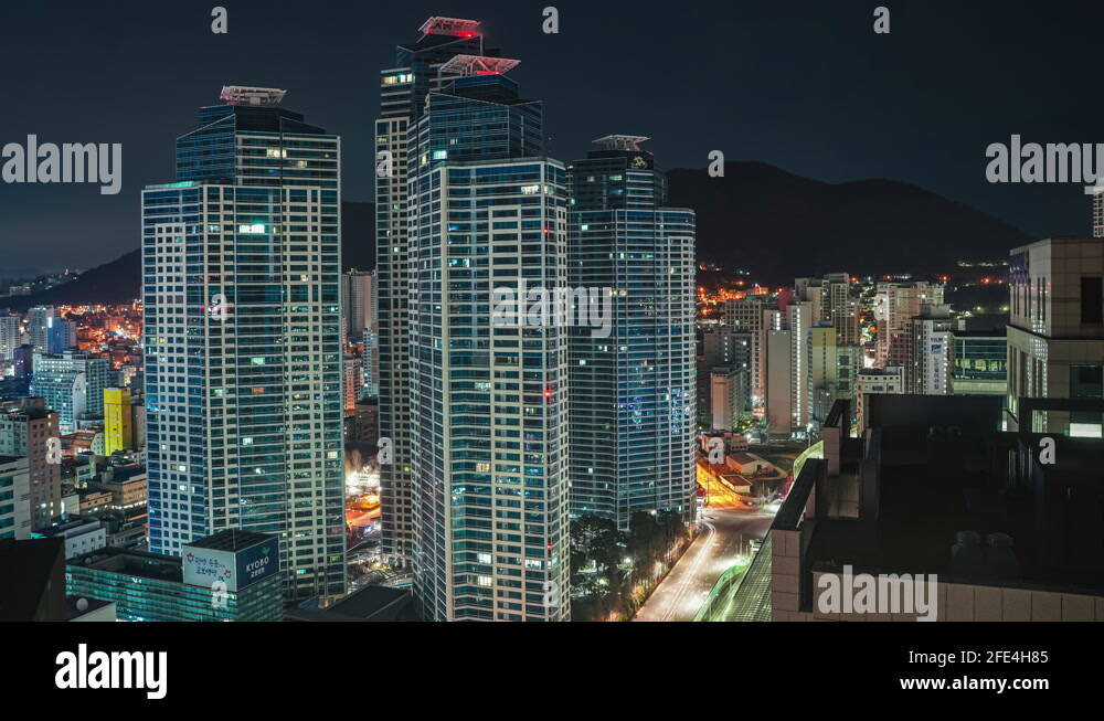 The Sharp Central Star Tower A In Seomyeon, Busan, Soth Korea From ...