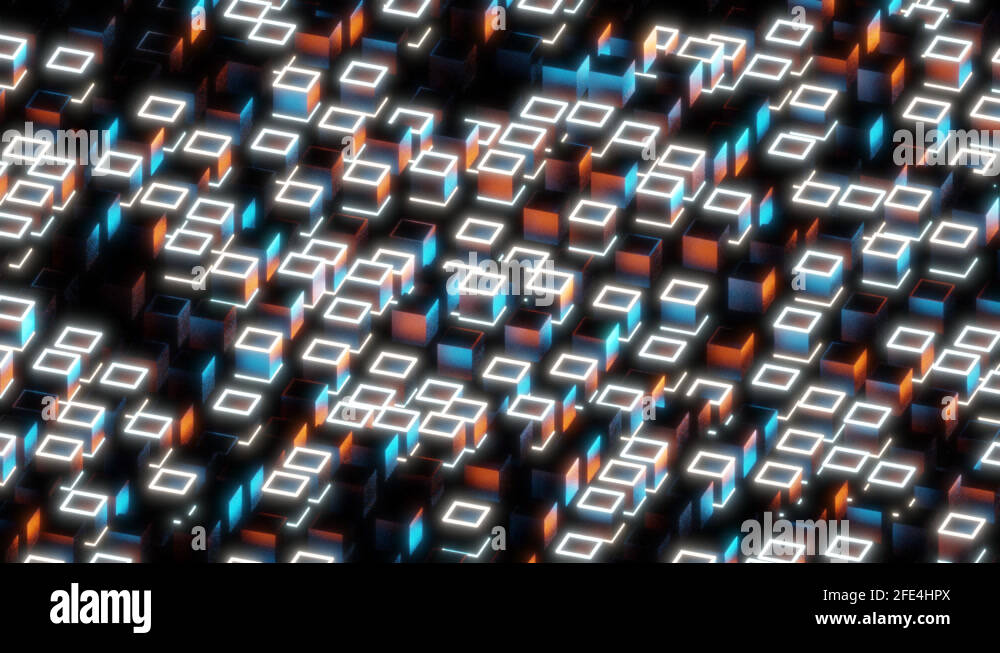 3d isometric cubes shape Stock Videos & Footage - HD and 4K Video Clips ...