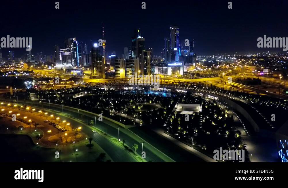 Night view of kuwait towers Stock Videos & Footage - HD and 4K Video ...