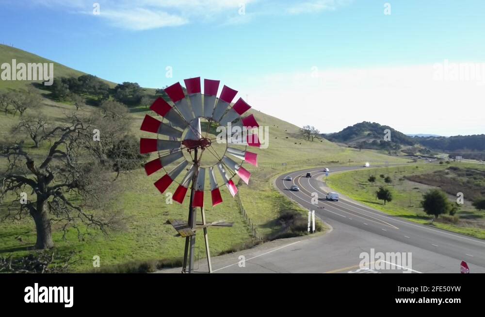 Windmill roadside Stock Videos & Footage - HD and 4K Video Clips - Alamy