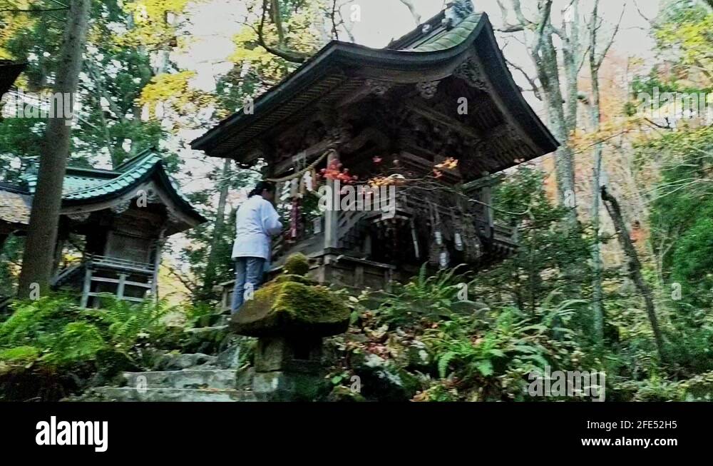 Woman praying at shrine in temple Stock Videos & Footage - HD and 4K ...