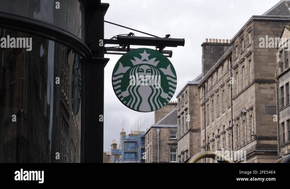 Starbucks shop sign logo Stock Videos & Footage - HD and 4K Video Clips ...