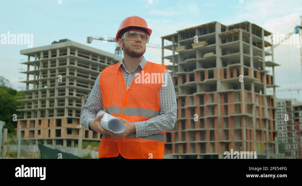 Architect standing in front building Stock Videos & Footage - HD and 4K ...