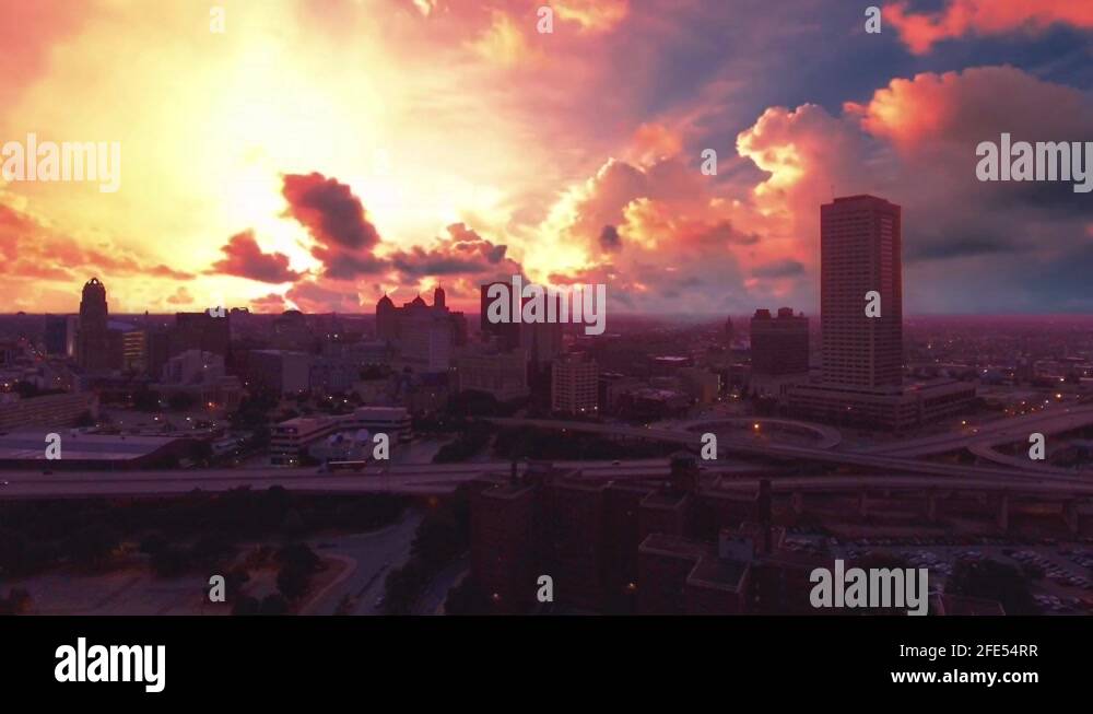 Background new york skyline sunset Stock Videos & Footage - HD and 4K ...