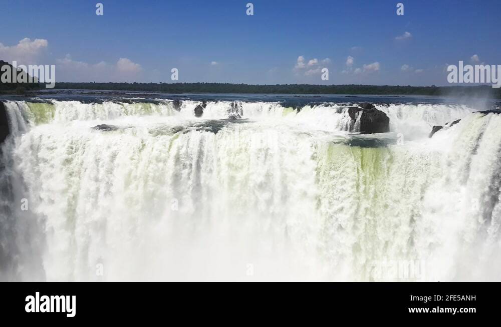 Iguazu falls brazil devil's throat Stock Videos & Footage - HD and 4K ...