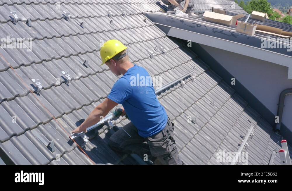 Fix roofing install Stock Videos & Footage - HD and 4K Video Clips - Alamy