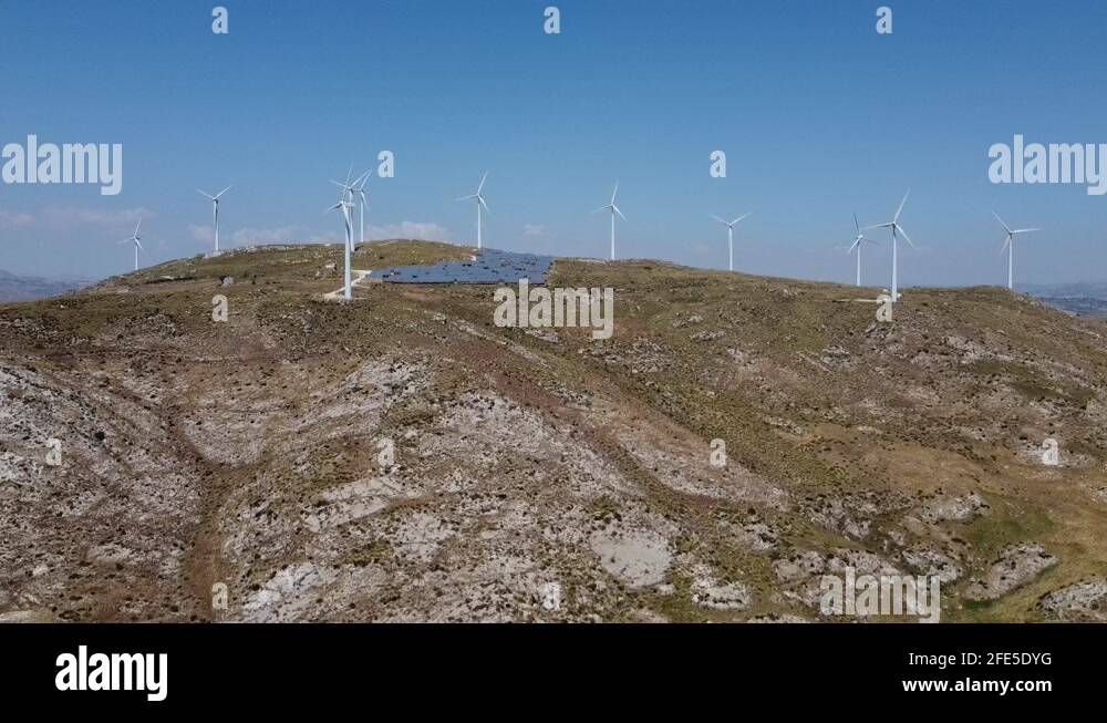 Solar and wind power landscape Stock Videos & Footage - HD and 4K Video ...