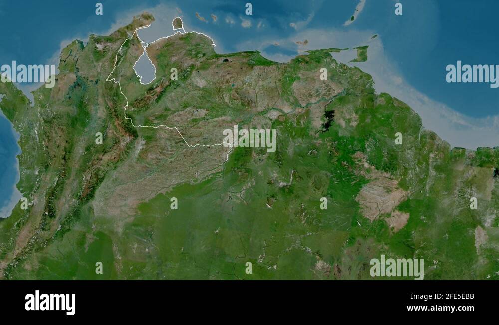 Venezuela map satellite geography Stock Videos & Footage - HD and 4K ...