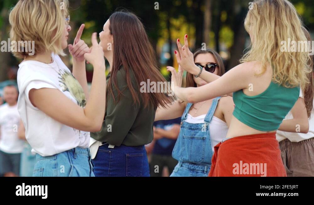 Teenagers street dancing group Stock Videos & Footage - HD and 4K Video ...