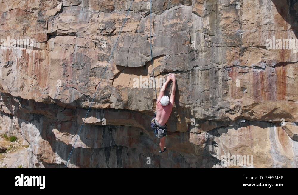 Rock overhang climber Stock Videos & Footage - HD and 4K Video Clips ...