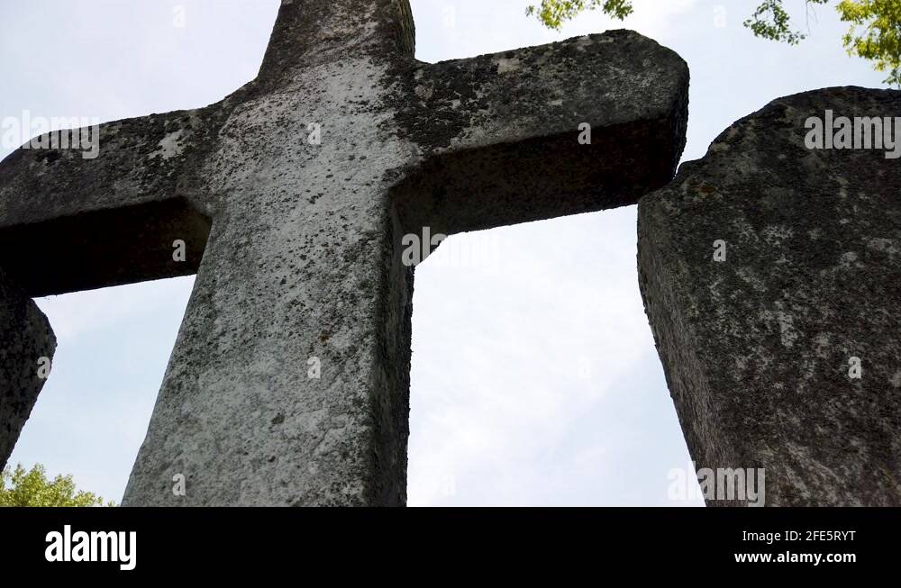 Cross crucifix headstone graveyard Stock Videos & Footage - HD and 4K ...