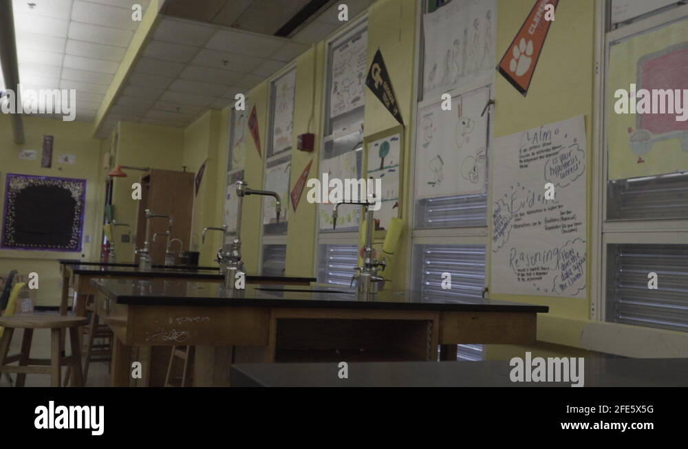 Empty science lab classroom Stock Videos & Footage - HD and 4K Video ...