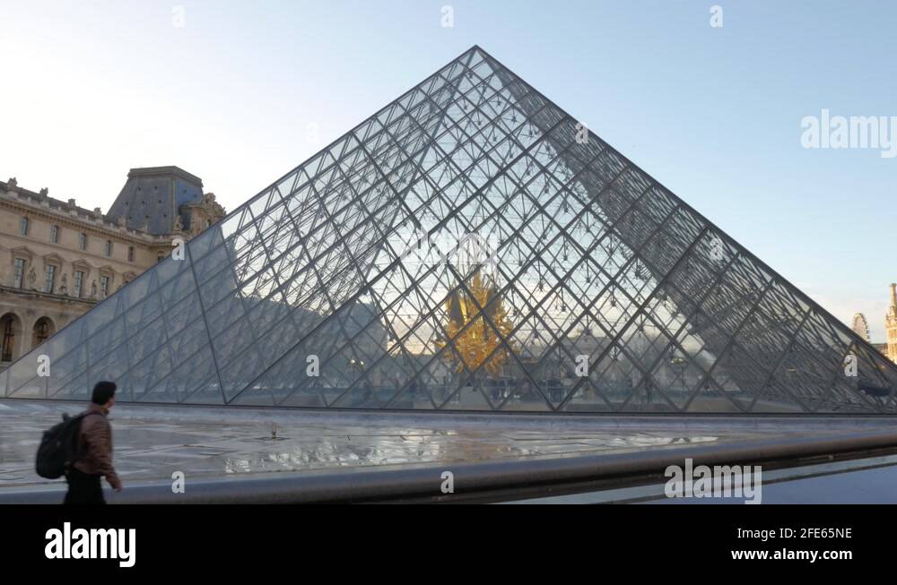 Louvre pyramid structure Stock Videos & Footage - HD and 4K Video Clips ...