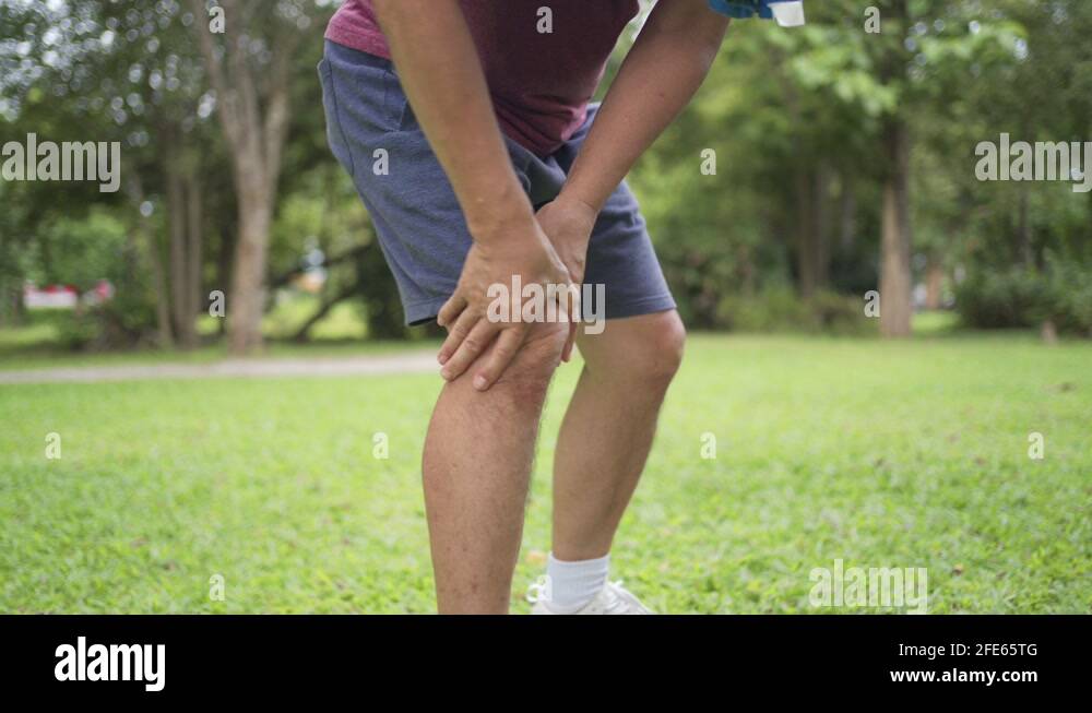 Knee injury man holding knee Stock Videos & Footage - HD and 4K Video ...