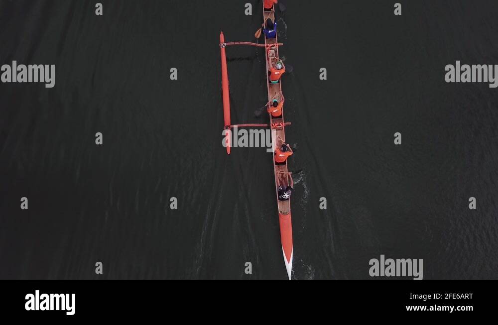 Overhead view of rowing boat Stock Videos & Footage - HD and 4K Video ...