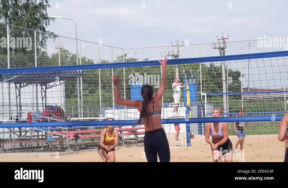 Bikini volleyball Stock Videos & Footage - HD and 4K Video Clips - Alamy