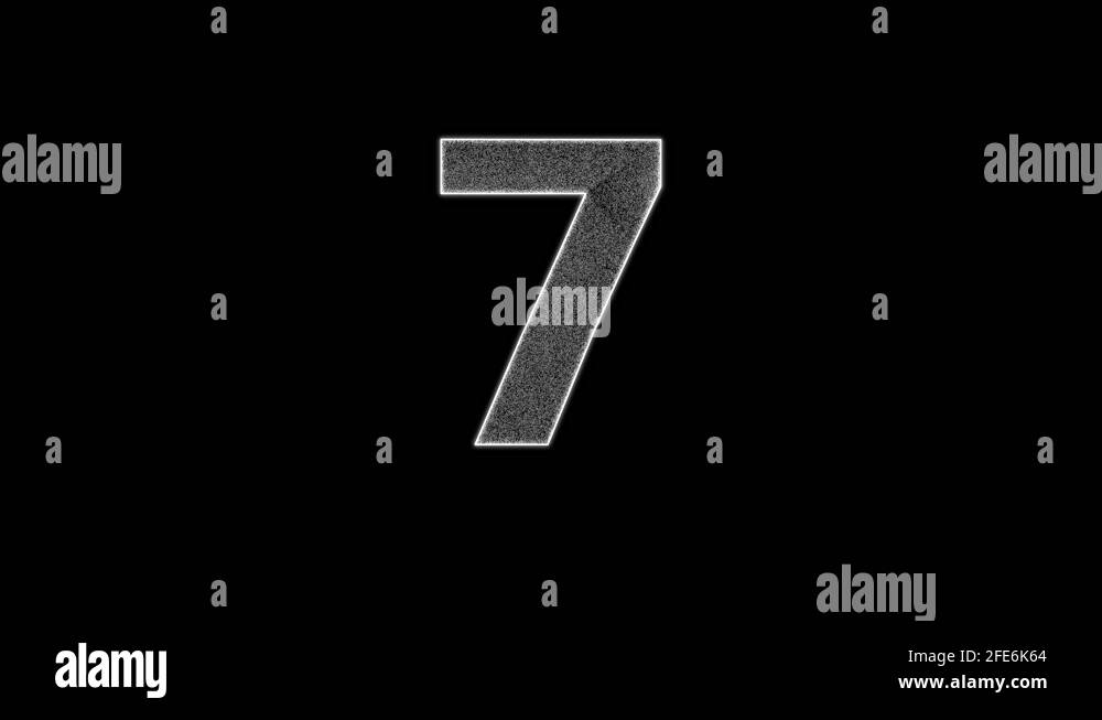 Number 7 seven Stock Videos & Footage - HD and 4K Video Clips - Alamy