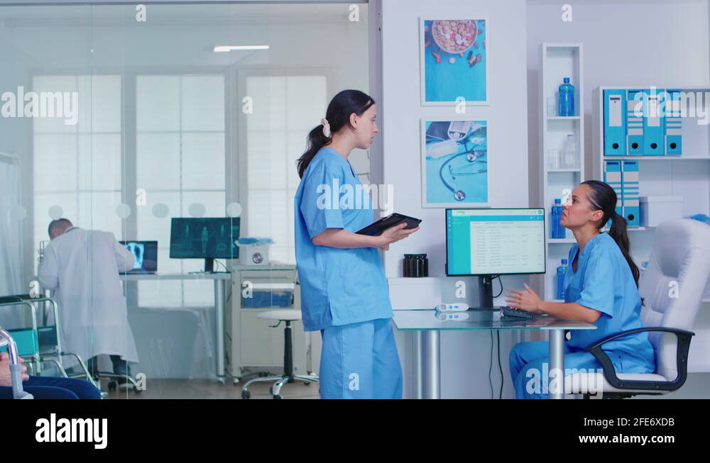 Medical reception desk Stock Videos & Footage - HD and 4K Video Clips ...