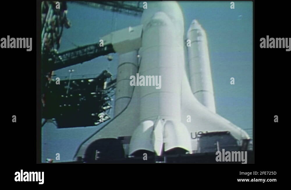 1990s: space shuttle at launchpad, space shuttle taking off, space ...