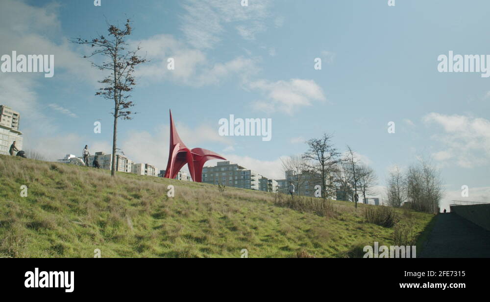 Abstract public art installation Stock Videos & Footage - HD and 4K ...