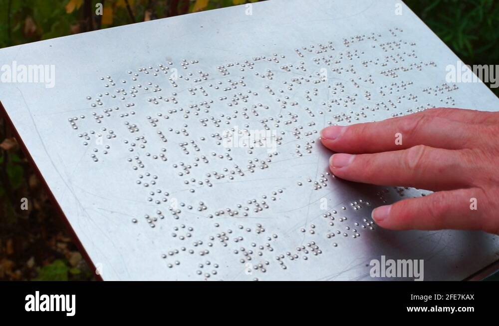 Braille for the visually impaired Stock Videos & Footage - HD and 4K ...