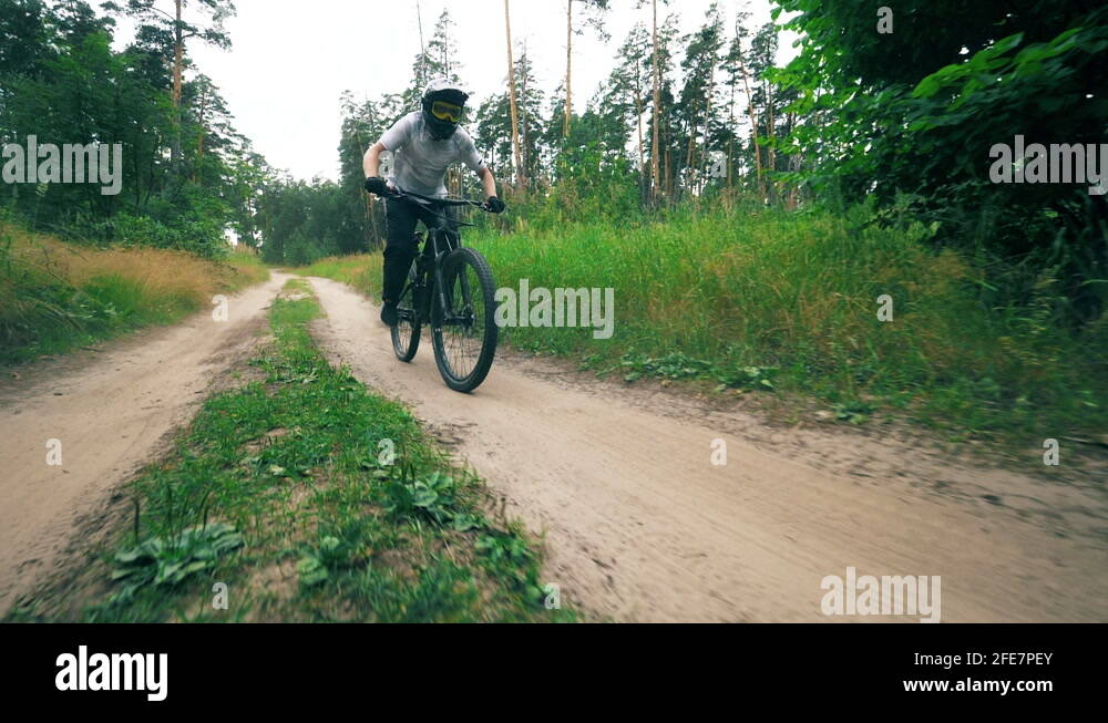 Riding a cycle along a track Stock Videos & Footage - HD and 4K Video ...
