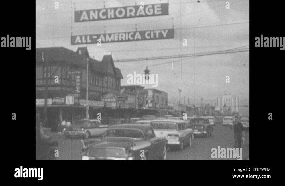 1950s cars driving on street Stock Videos & Footage - HD and 4K Video ...