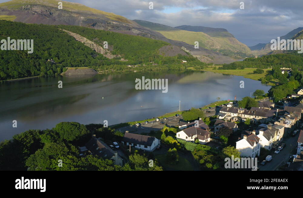 Llanberis llyn lake snowdonia wales Stock Videos & Footage - HD and 4K ...