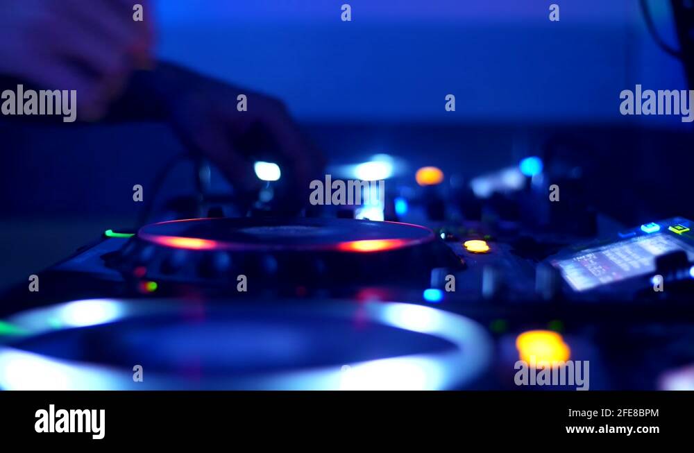 Hands dj in booth Stock Videos & Footage - HD and 4K Video Clips - Alamy
