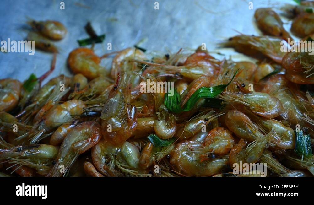 Deep-fried Shrimps, Koong Tod, Street Food in Thailand; always ...