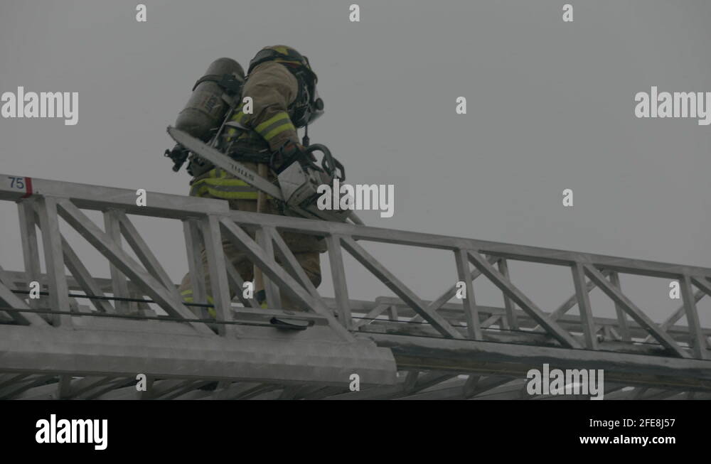Fireman ascending ladder Stock Videos & Footage - HD and 4K Video Clips ...