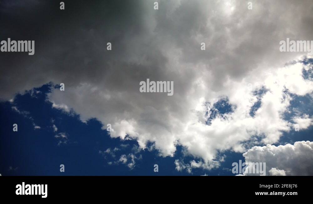 Sky blue white wisp cloud Stock Videos & Footage - HD and 4K Video ...