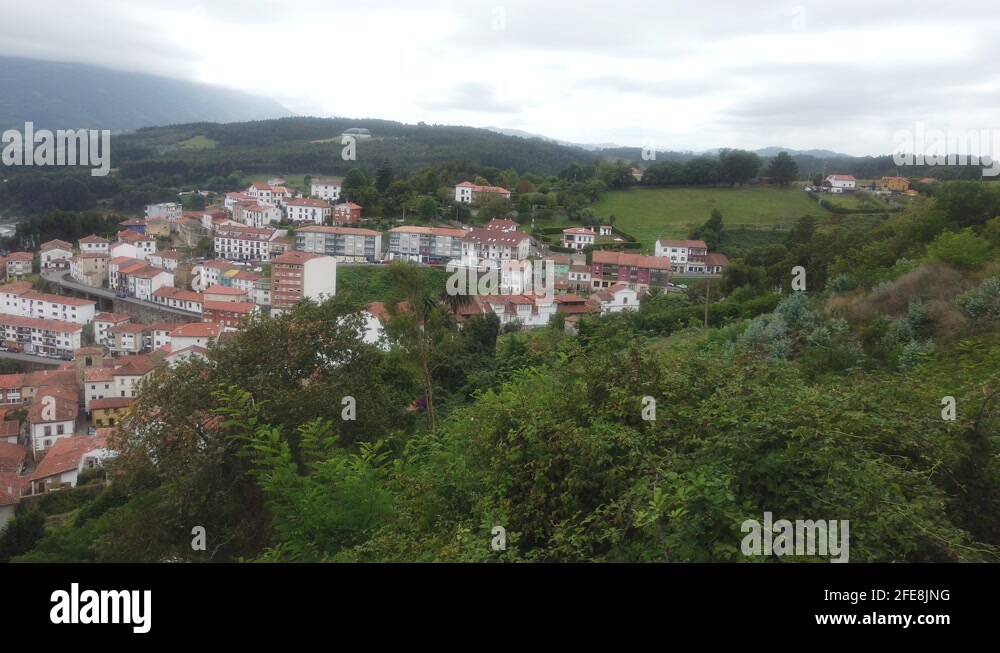Lastres. Beautiful coastal village in Asturias. Colunga, Spain Stock ...