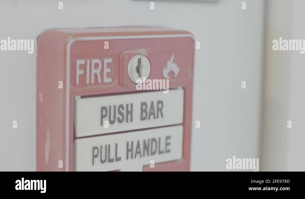 Fire alarm handle Stock Videos & Footage - HD and 4K Video Clips - Alamy