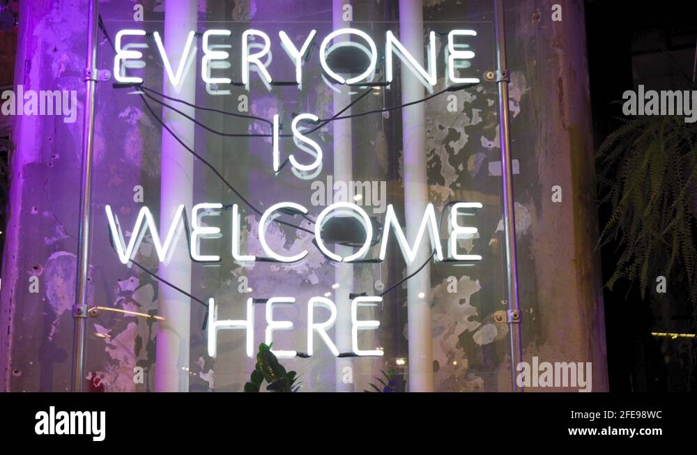 Everyone welcome sign Stock Videos & Footage - HD and 4K Video Clips ...